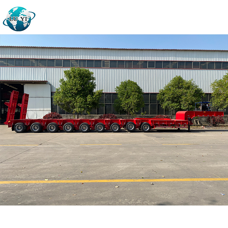 40-150 Ton Extendable Lowbed Trailer
