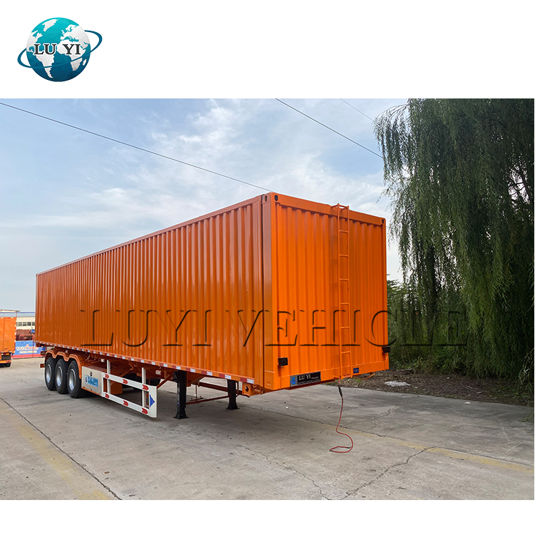 3 Axle Open Wing Van Semi Trailer