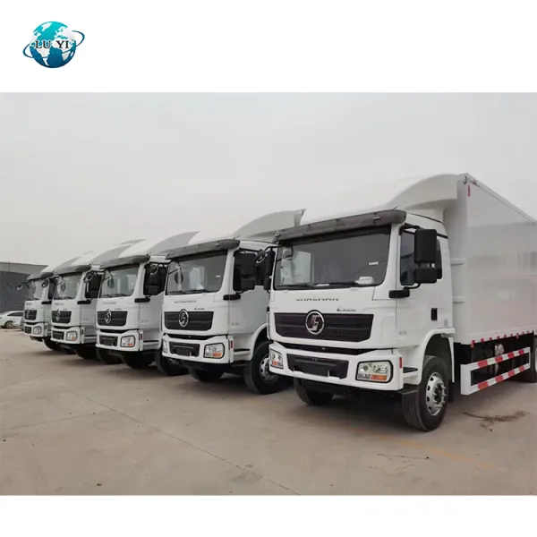 Shacman L3000 4x2 van cargo truck