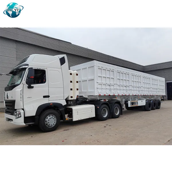 100 ton side tipper trailer