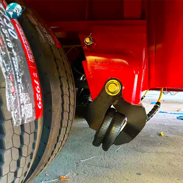 7 axle lowbed semi trailer