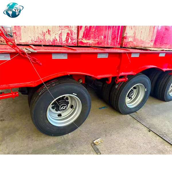 7 axle lowbed semi trailer
