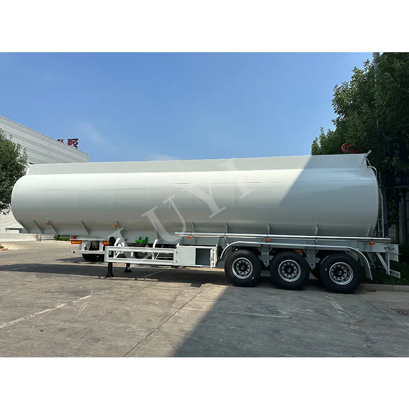 3 axle fuel Tank semi Trailer