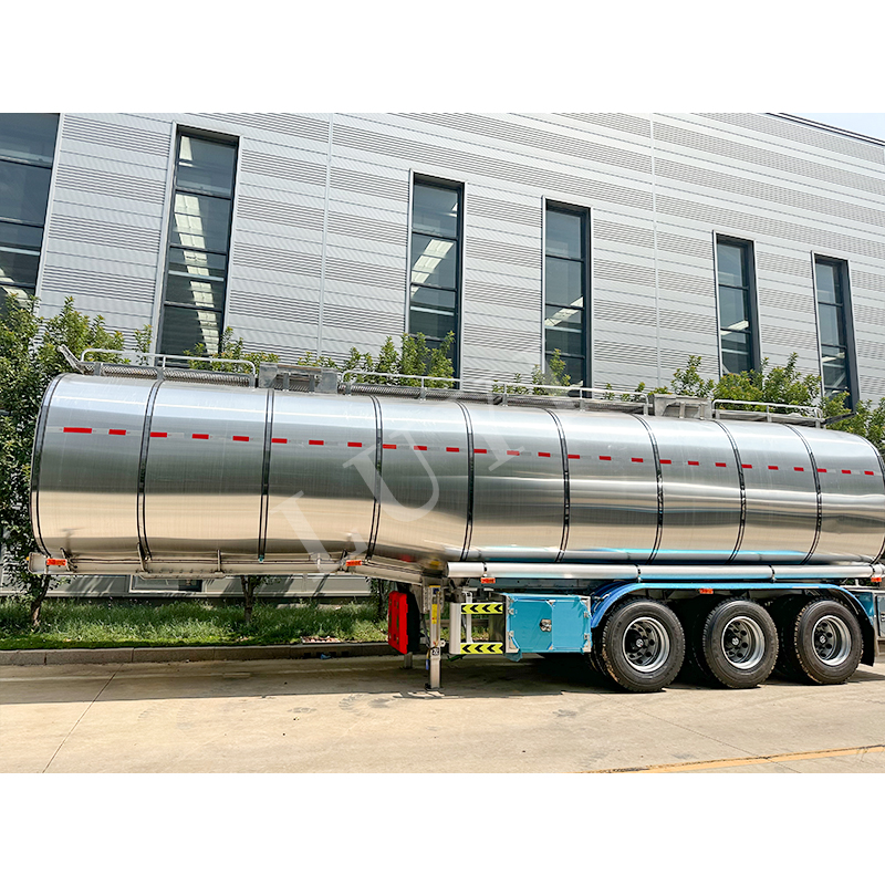 Aluminium fuel Tank semi Trailer