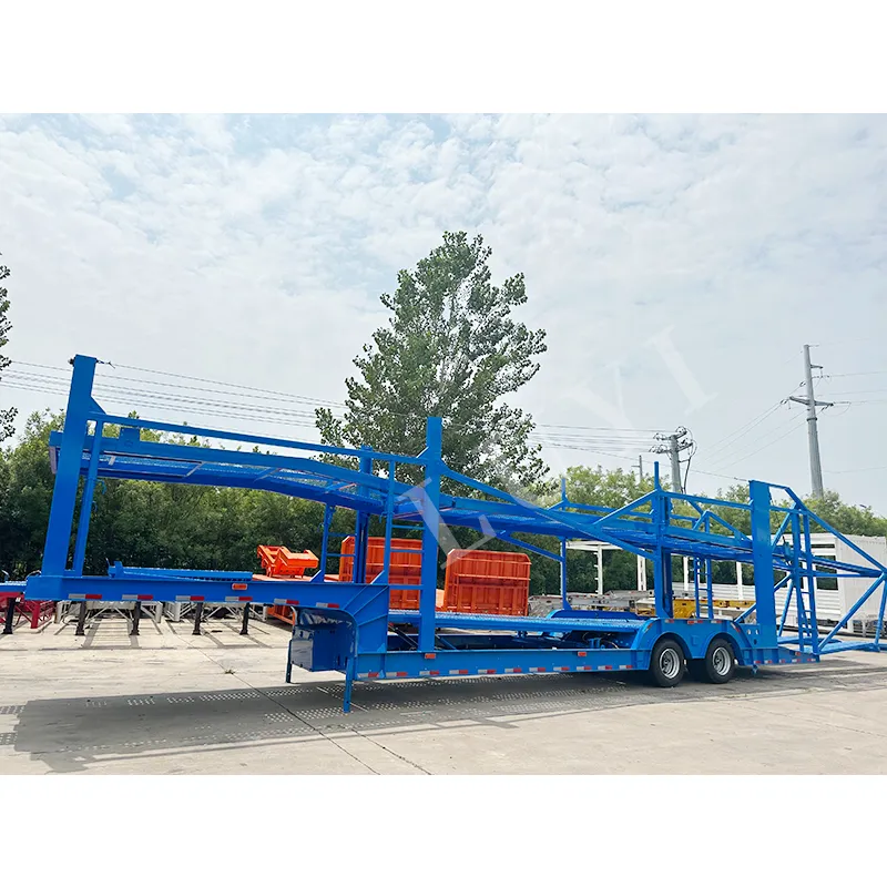 8 car carrier semi trailer