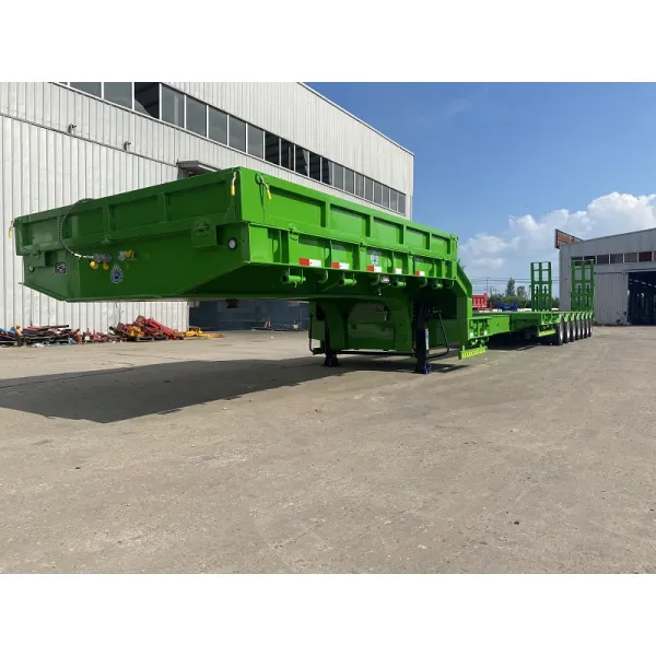 7 Axle Extendable Lowbed Trailer