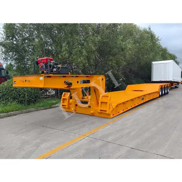 Detachable Gooseneck Lowboy Trailers