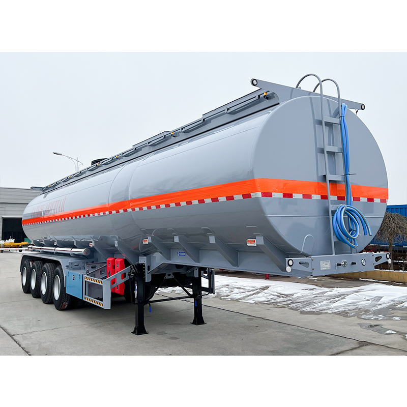 4 Axle Fuel Tank Trailer For Sale