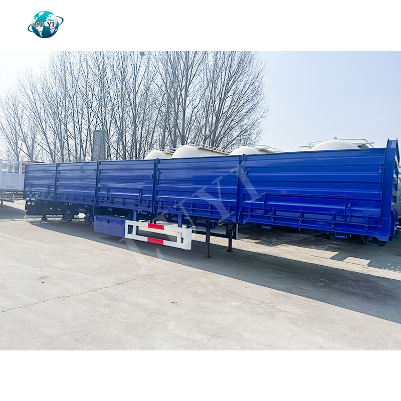 3 axle Side Wall Semi Trailer