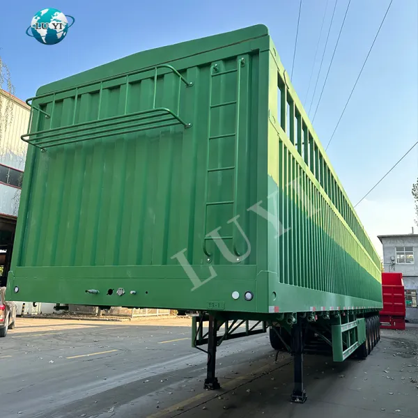 6 axle sidewall cargo trailer