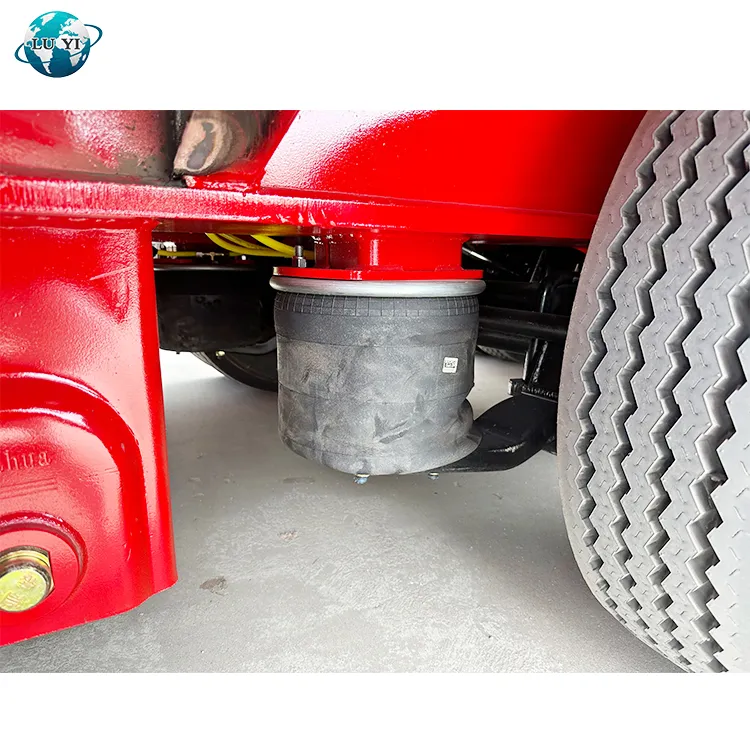 7 axle extendable lowbed semi trailer