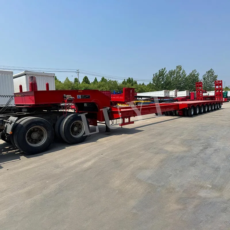 multi-axle low bed Semi-trailer