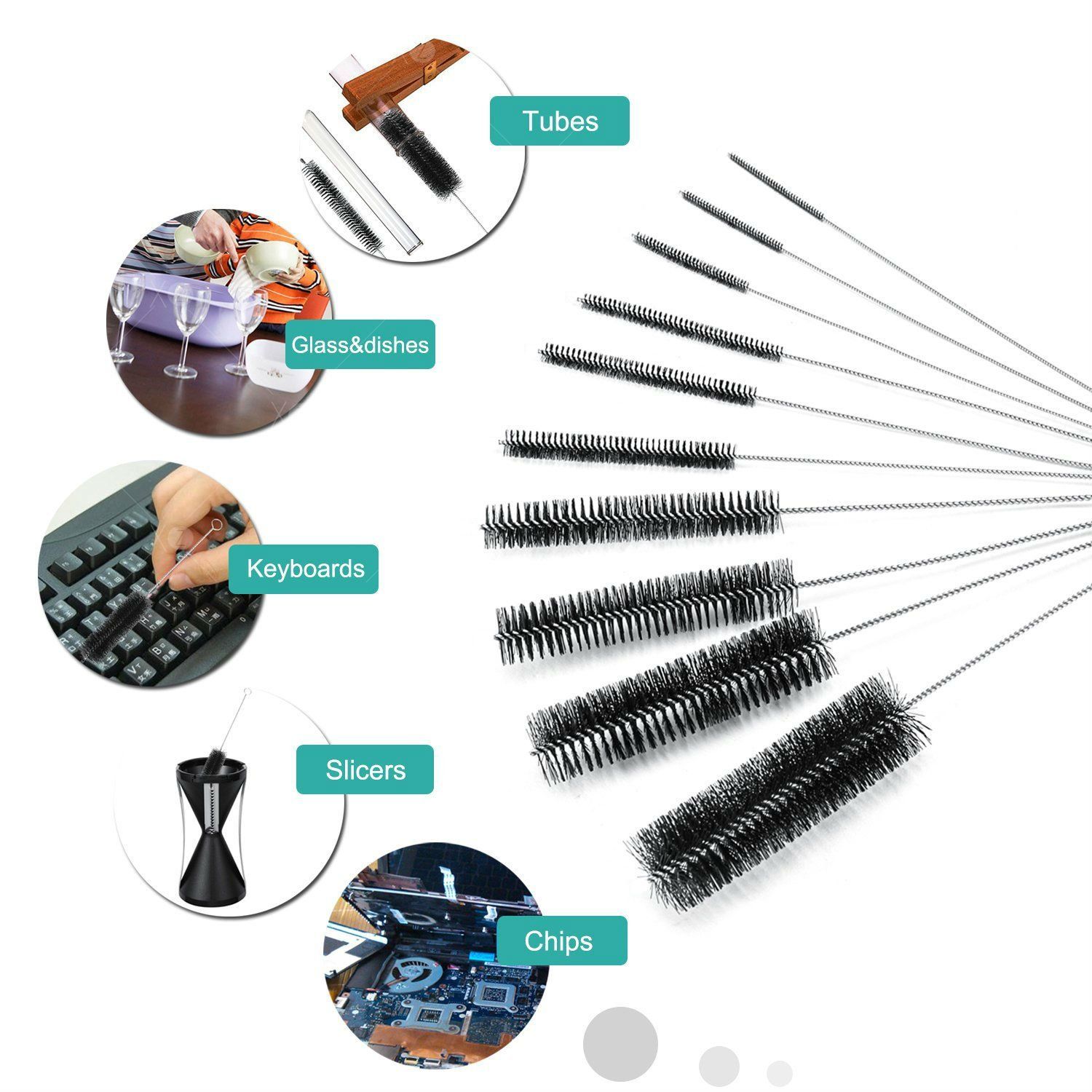 Nylon Lab Brushes