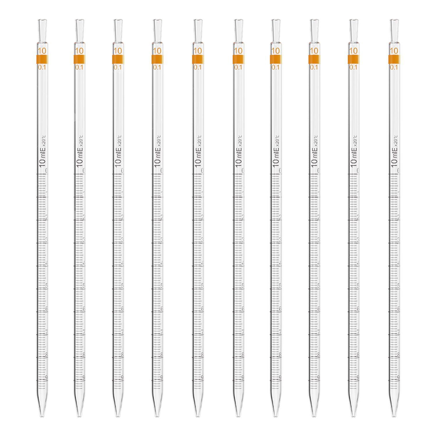 10ml Glass Graduated Pipette