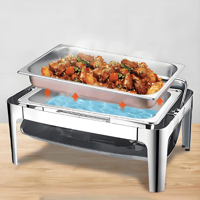 Stainless Steel Buffet Stove, Buffet Stove Hotel Buffet Restaurant Food ...