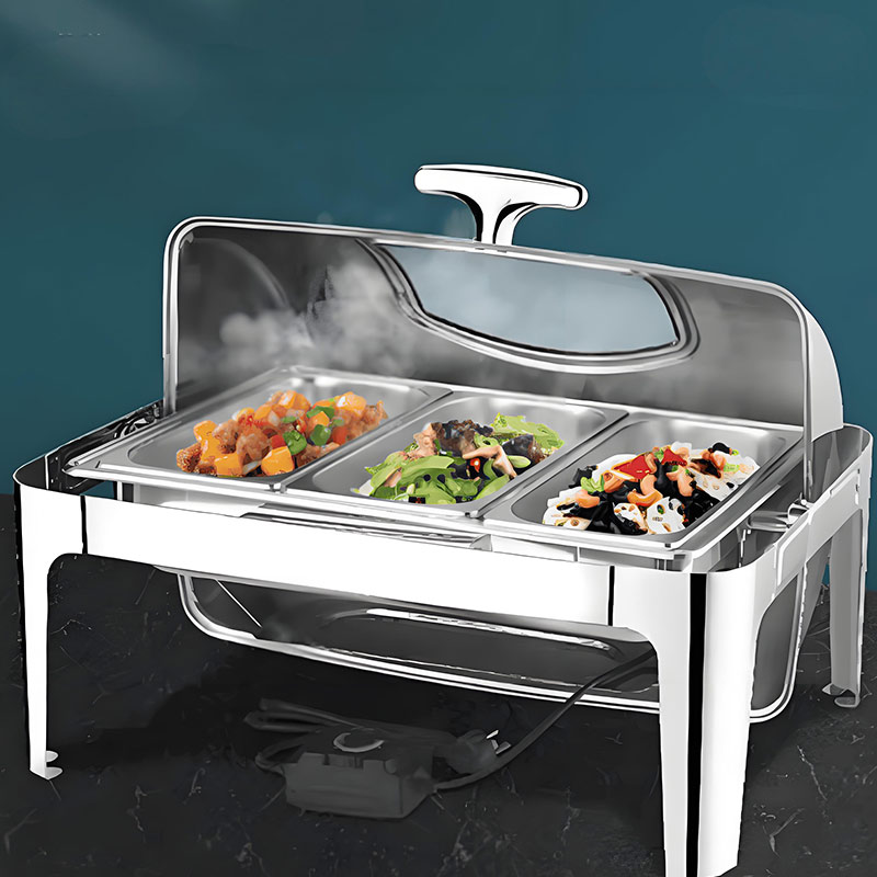 Stainless Steel Buffet Stove, Buffet Stove Hotel Buffet Restaurant Food ...
