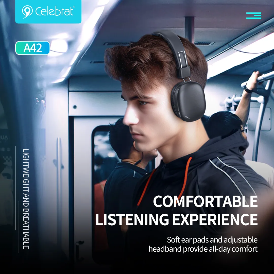 Auriculares inalámbricos Celebrat A42 V5.4