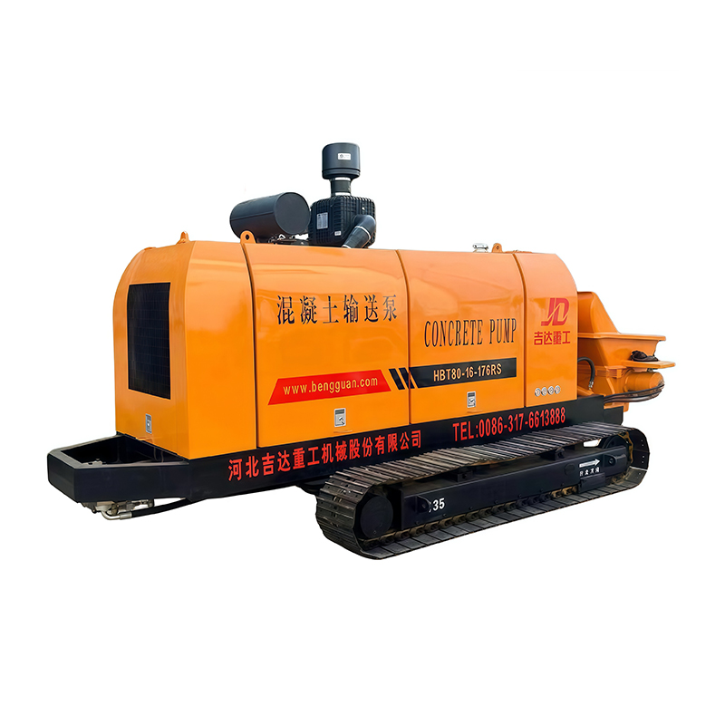 High-performance HBT80 Crawler-type Concrete Pump
