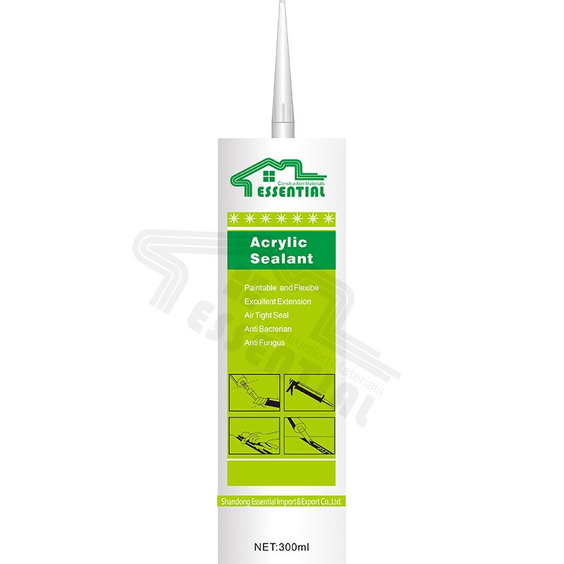 Acrylic sealant is a one component, paintable and flexible