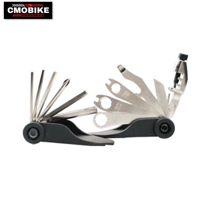 14-in-1 Folding Bicycle Tool Set for Easy Bike Repairs - Compact ...