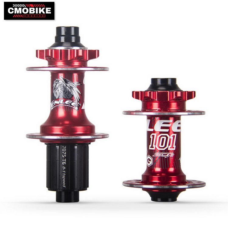 32 Holes Quick Release Bicycle Hubs with 4 Bearings & 6 Pawls for MTB & BMX