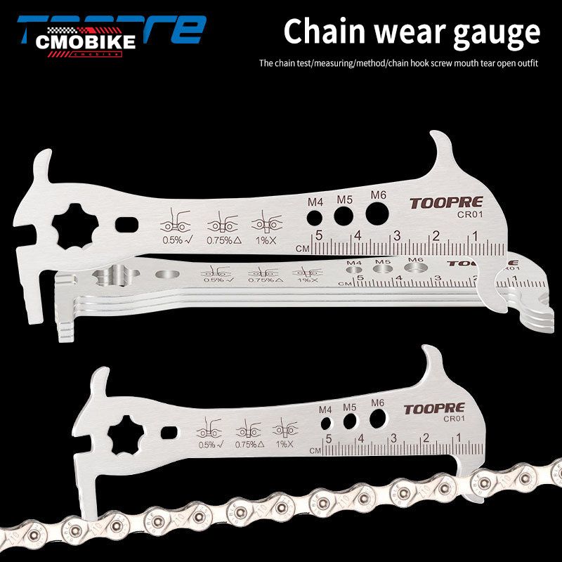 Accurate Bicycle Chain Wear Checker Tool for Mountain & Road Bikes ...