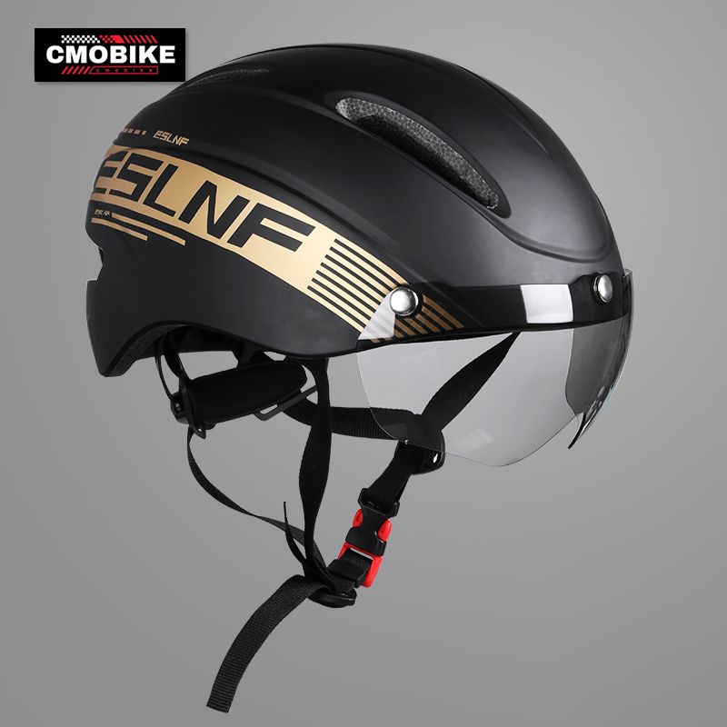 Magnetic Lens Adult Mountain Bike Helmet for Ultimate Outdoor Sports Safety