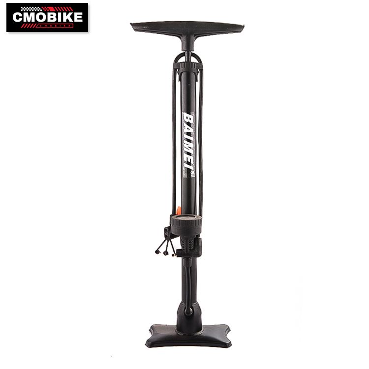 Compact Mini Bicycle Hand Pump with Pressure Gauge for Effortless Inflation