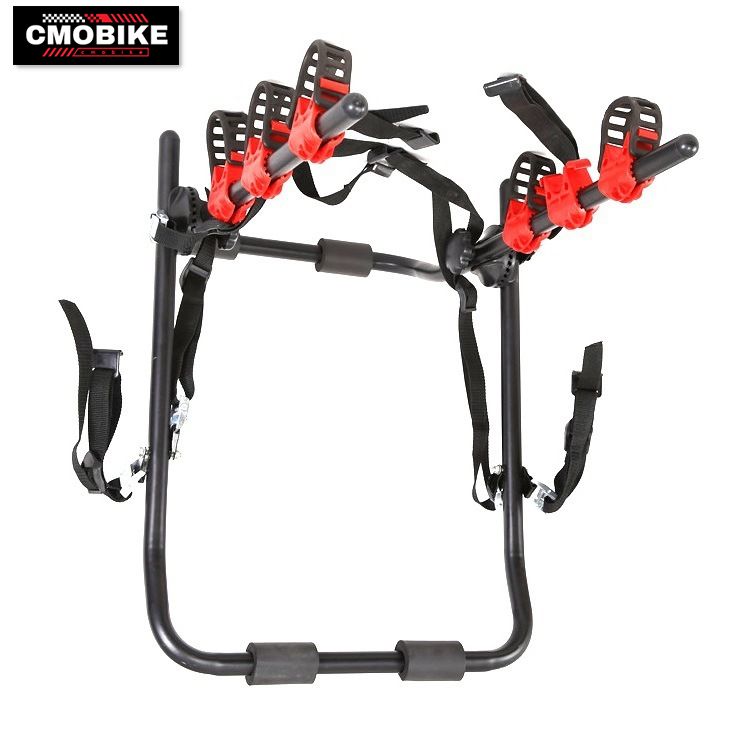 3-Car Bicycle Rear Suspension Rack for Easy Hitch Bike Transport