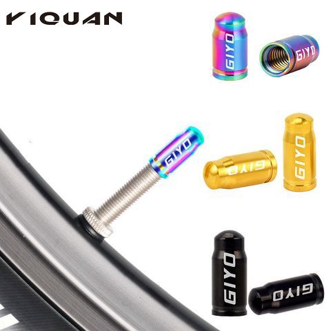 Durable Titanium Alloy Valve Stem Caps for Mountain & Road Bike Wheels ...