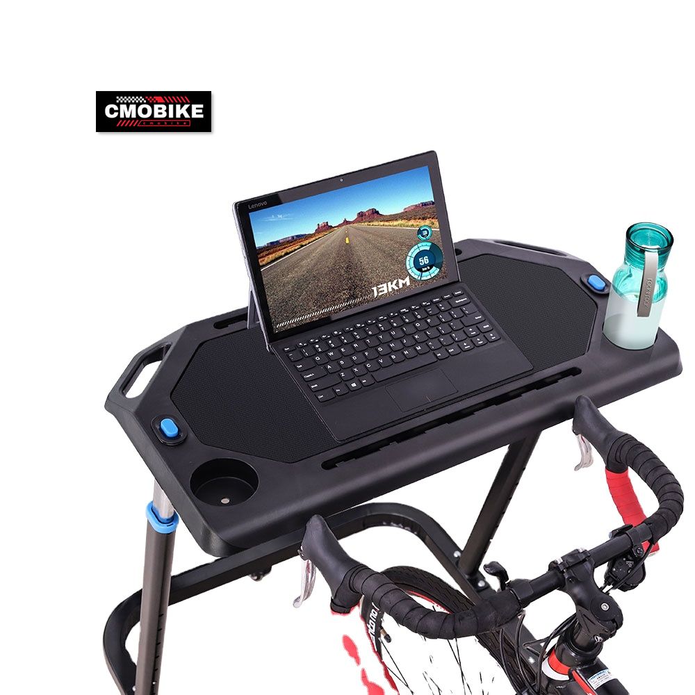 Height Adjustable Cycle Trainer Desk for Laptop & PC - Perfect Bicycle ...