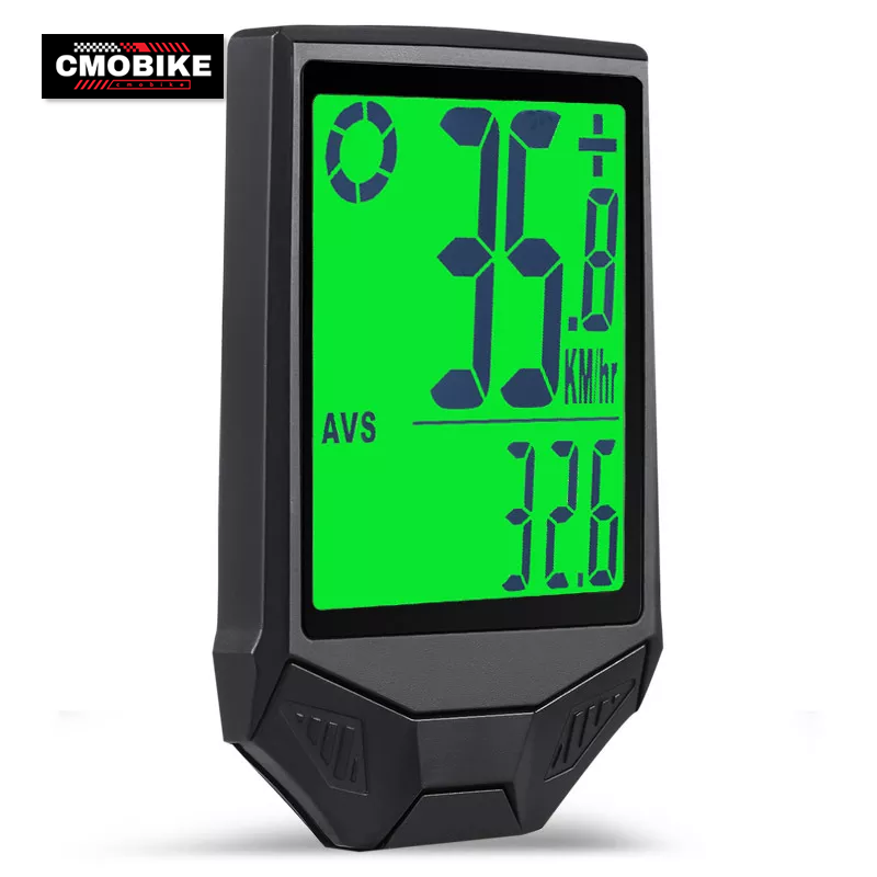OEM 2.5 Inch Wireless Bicycle Speedometer & Odometer - LED Display for ...