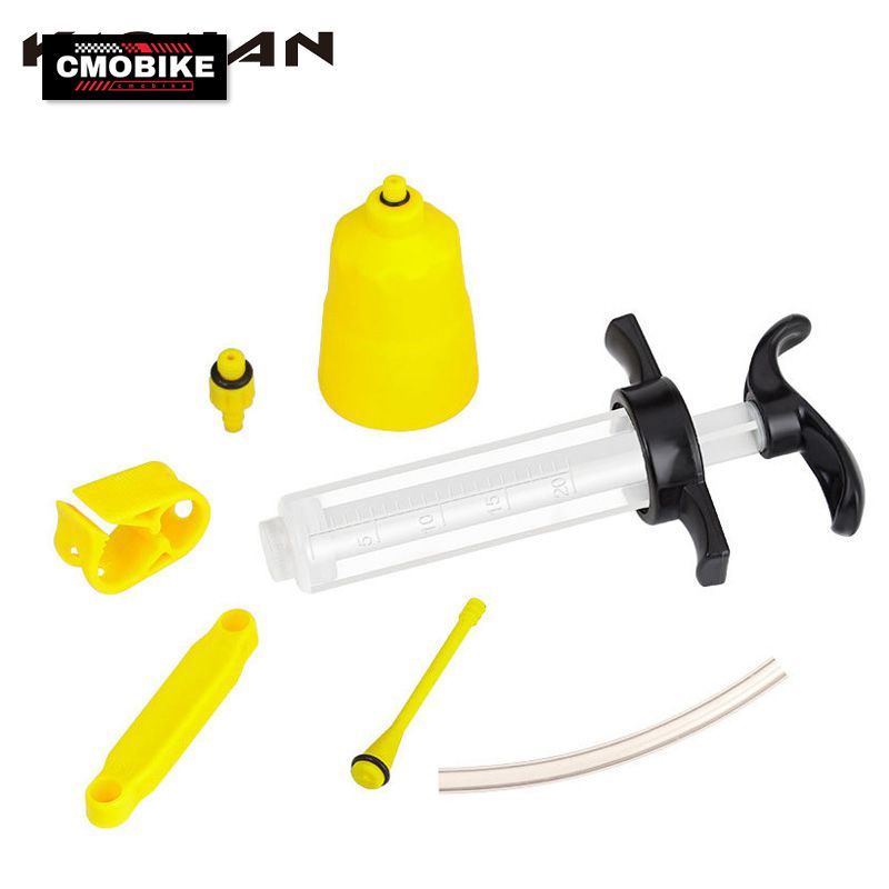 Universal MTB Brake Fluid & Oiling Tool for Optimal Disc Brake Performance