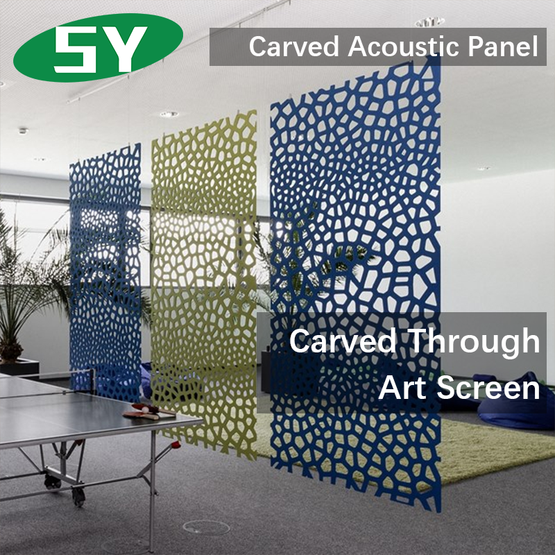 Carved Acoustic PET Panel