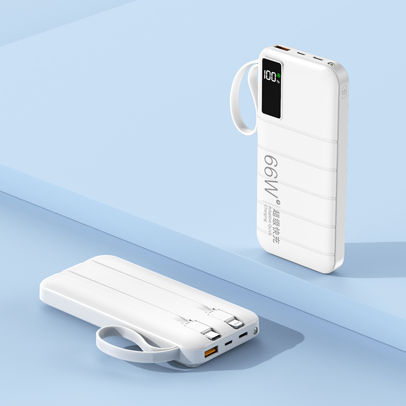 10000mAh Power Bank Supports , Essential for Dual-Phone Users Traveling