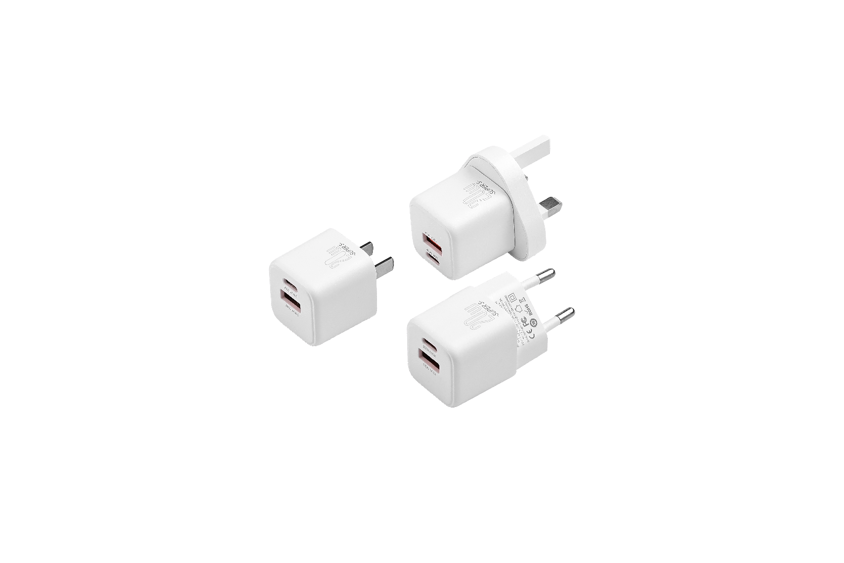 Dual Port Fast Charging | Type-C/USB-A | Multi-Device Compatible ...