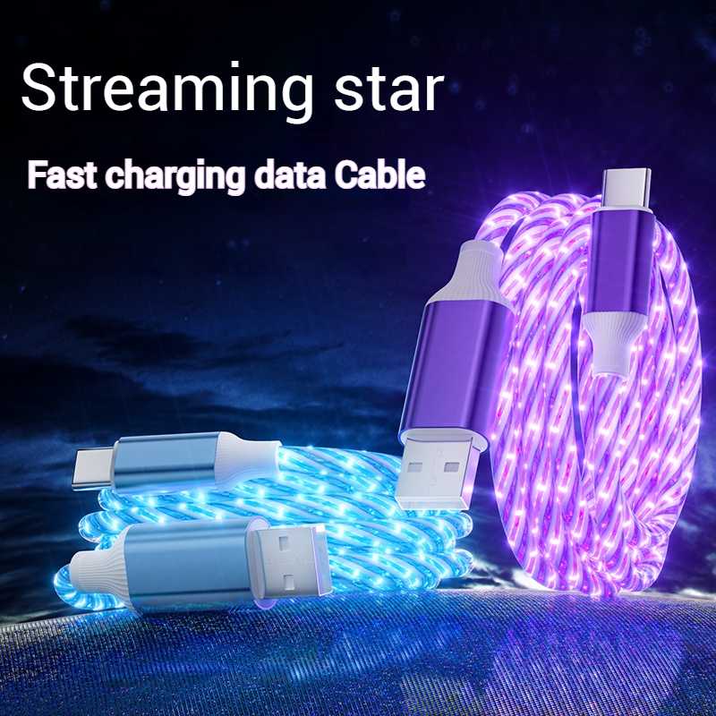 Flow Single Line Fast Charging Cable - 1m Custom Length, 40Gbps High ...