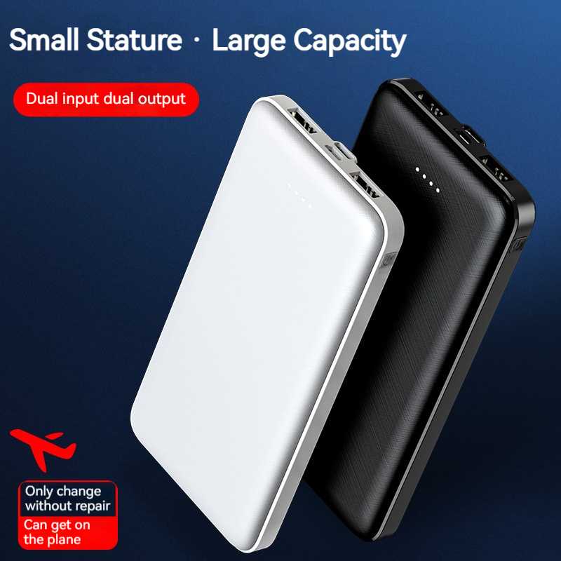 SY-88 10000mAh Dual Input Dual Output Power Bank | 2.1A Fast Charging ...