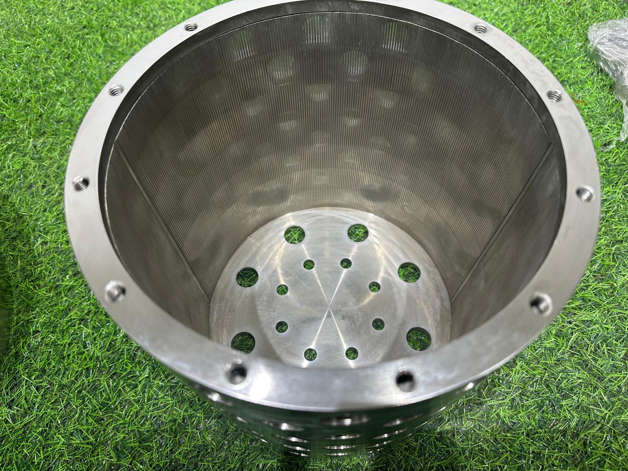 Food-Grade Centrifuge Screens | High-Hygiene, CIP Compatible | Slotscreen