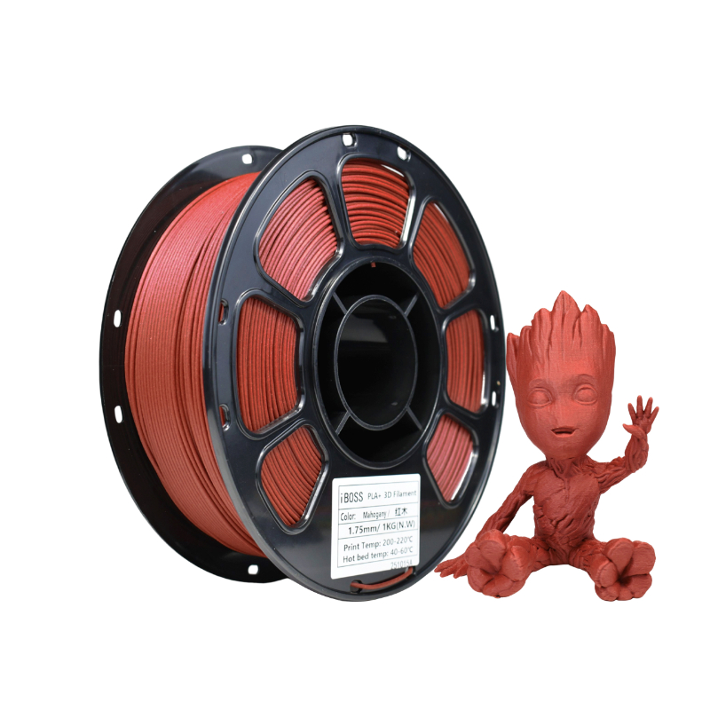 Wood Texture Matte Surface PLA Filament - Natural Texture Child Safe ...