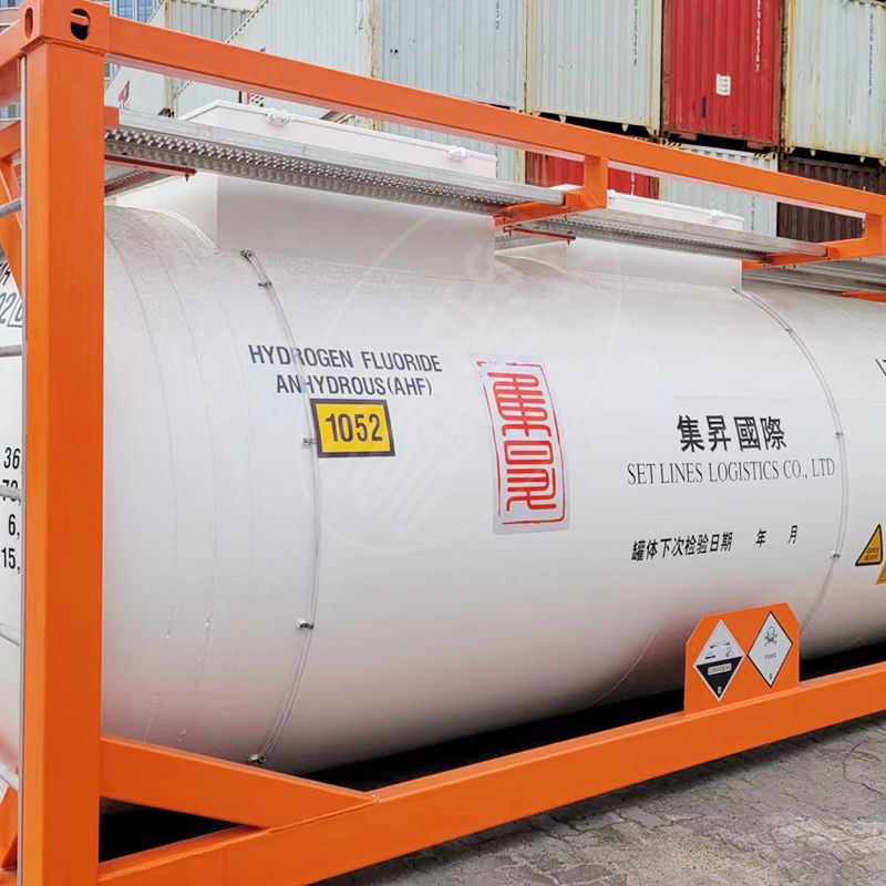 Anhydrous Hydrofluoric Acid Hydrogen Fluoride AHF 99.98%