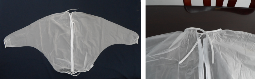 PVC/PEVA Mortuary Shirt Jackets