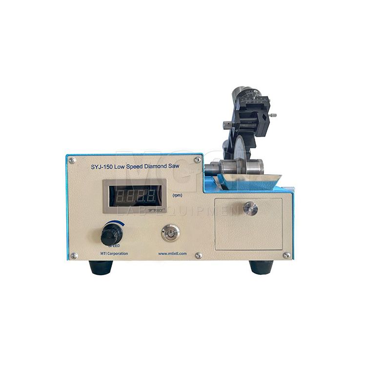 Digital Low Speed Diamond Saw-SYJ150, 4" Cutting Blades