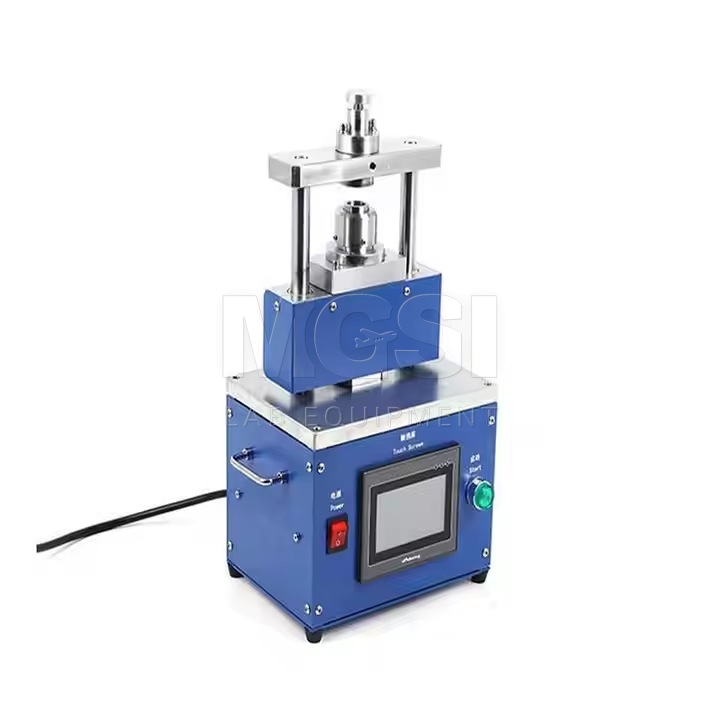 Small Compact Automatic Electric Coin Cell Crimper Crimping Sealing Machine