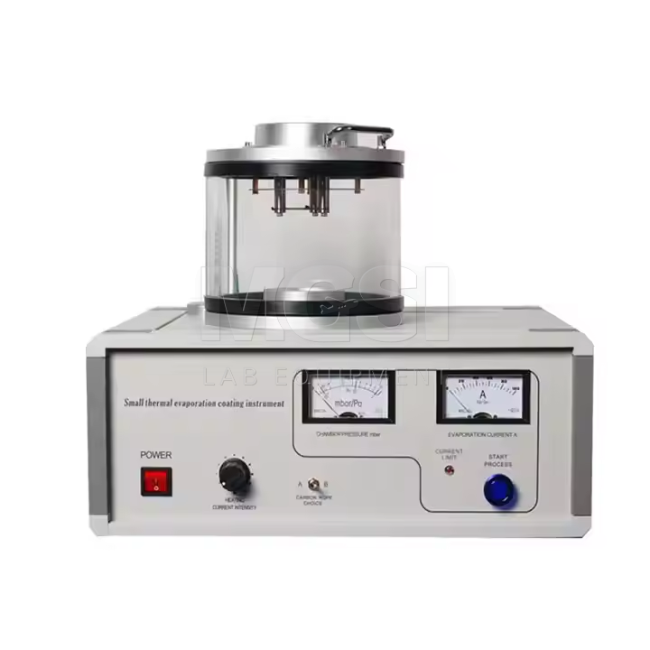 Small Vacuum Carbon Thermal Evaporation Coating Machine