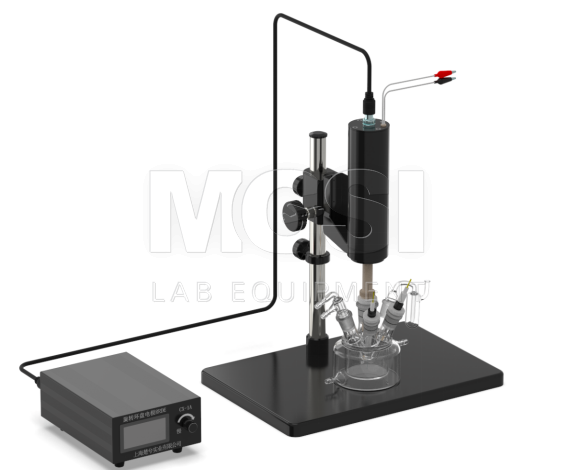 Portable Easy-Dismountable RRDE rotating ring disk electrode device