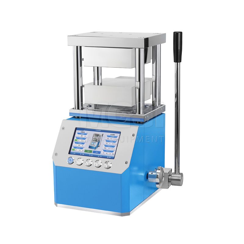 Manual Double Plate Hot Press Machine 120x120mm PC-600C