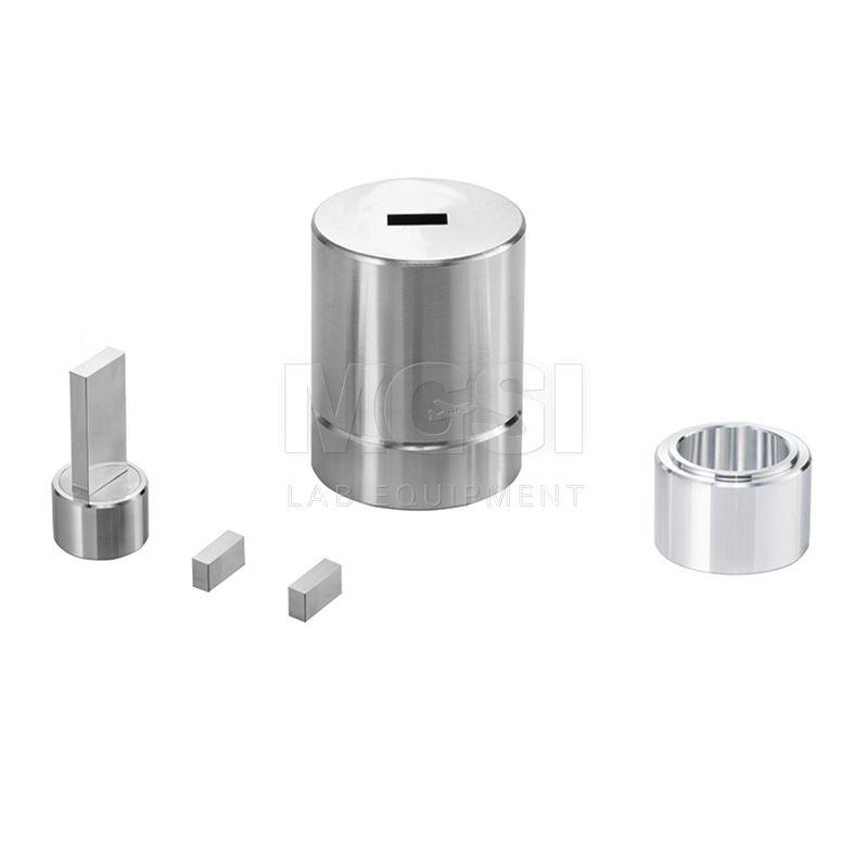 11mm square press die, 20mm tablet pressing die, lab square pellet mold