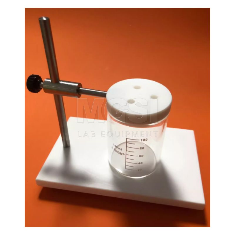 Electrode Holder, 50ml 100ml Cell Stand with PTFE/Teflon Base