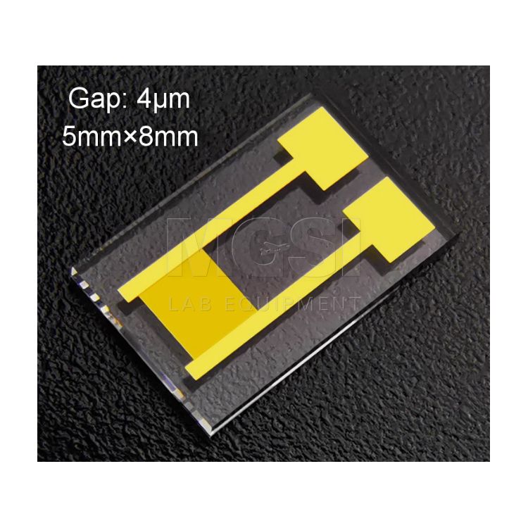 4μm Transparent Interdigital Electrode Quartz Glass MEMS Gas/Biosensor ...